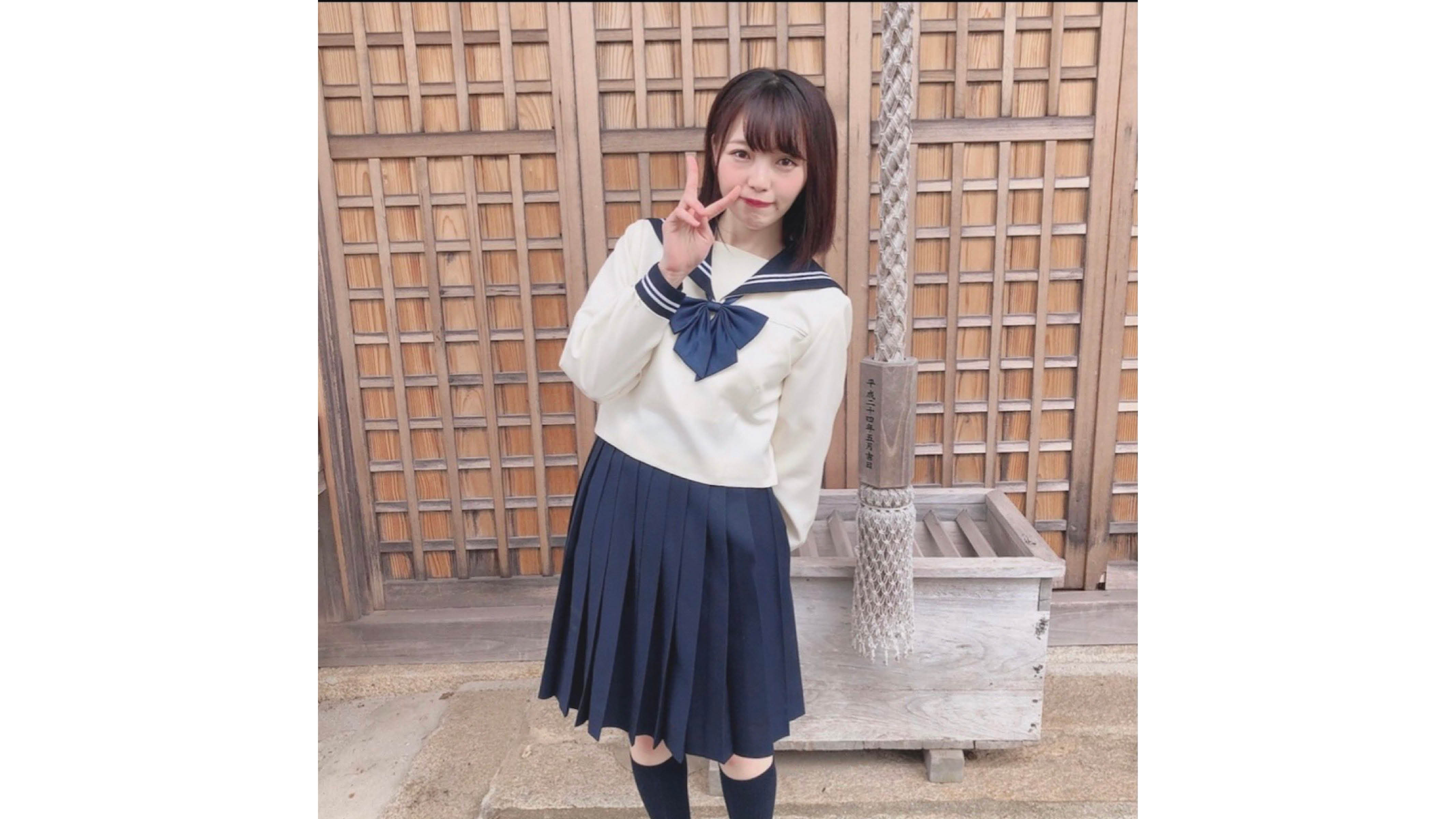 素朴な制服を脱ぐと…元stu48 森香穂、圧巻美バストのこれがこうショットが話題 Entame Next アイドル情報総合ニュースサイト