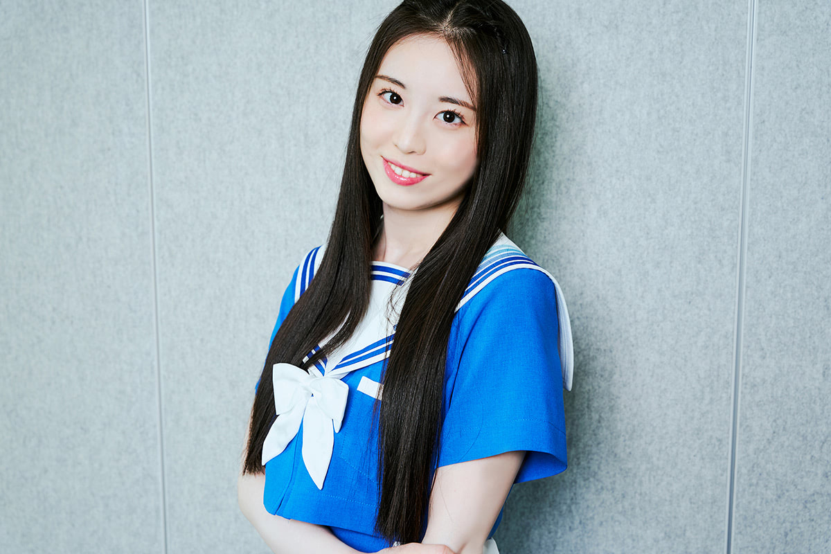 僕が見たかった青空・長谷川稀未「新体操を9年間、開脚して上半身がべたーって床につくくらい」 | ENTAME next - アイドル情報総合ニュースサイト