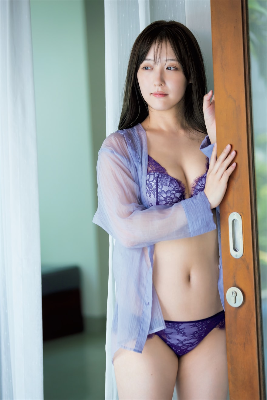 SKE48 鎌田菜月、1st写真集より“紫ランジェリー姿”ほか先行カット第3弾が公開 | ENTAME next - アイドル情報総合ニュースサイト