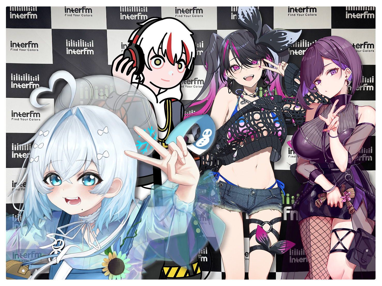 XTuberグループ「club flamingo」オリ曲リリースに向けて本格始動！【VTrax】 | ENTAME next - アイドル情報総合ニュースサイト