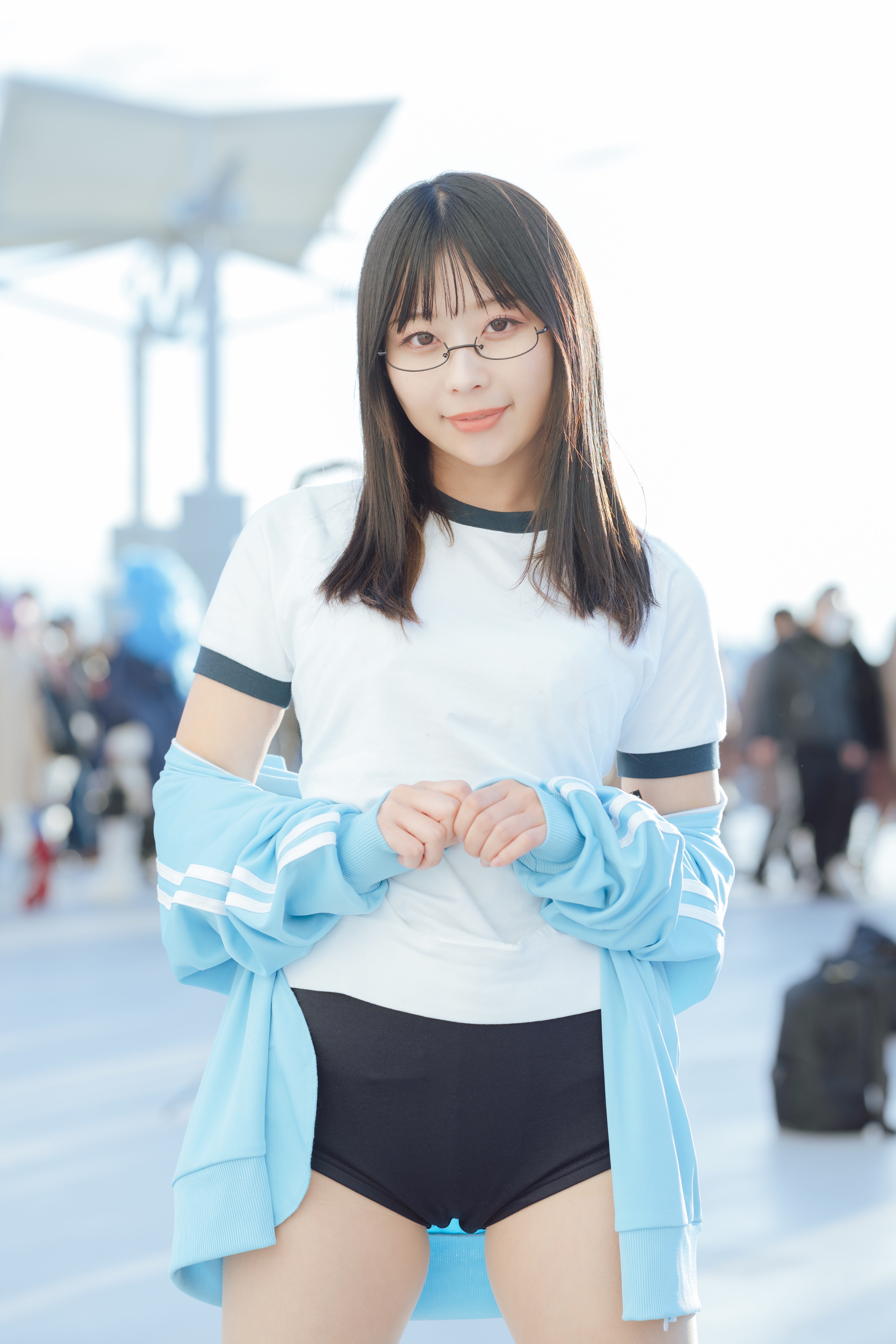 地味っ子体操着美少女コスプレイヤー・蒼猫いなさん「このメガネでフォロワーが増えました」 Entame Next アイドル情報総合